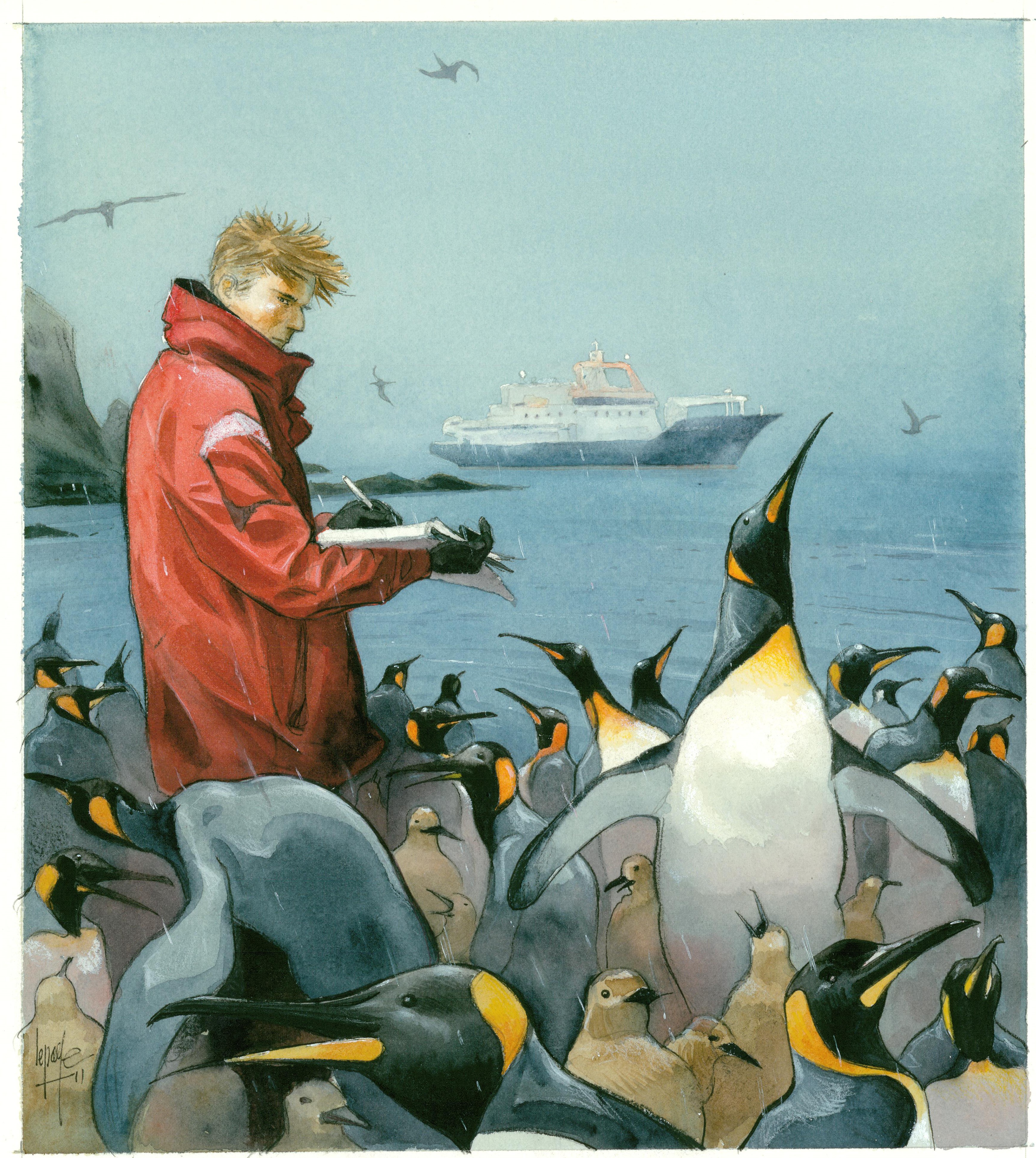 The great temporary exhibitions, Emmanuel Lepage — The Belgian Comic ...